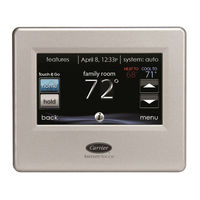 Carrier Infinity SYSTXCCITC01-A Manuals | ManualsLib