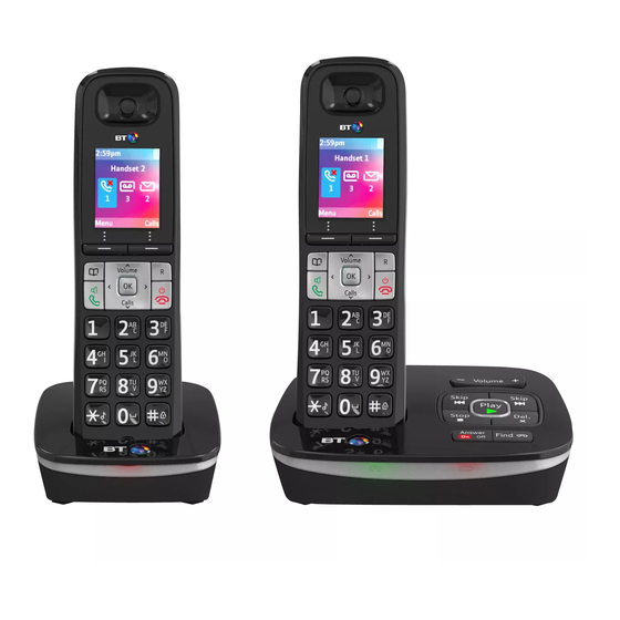 BT BT8500 QUICK SETUP AND USER MANUAL Pdf Download | ManualsLib