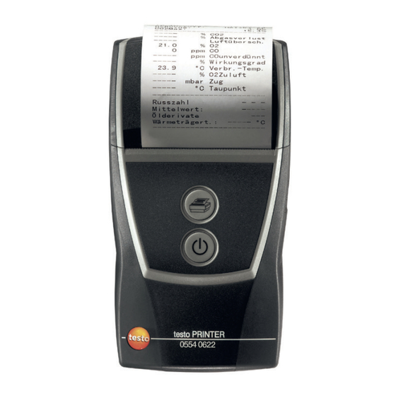 TESTO 0554 0622 MANUAL Pdf Download | ManualsLib