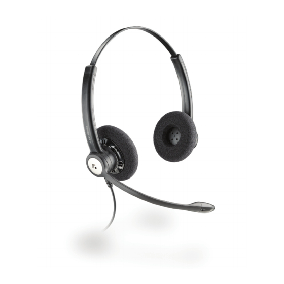 PLANTRONICS BLACKWIRE C610 QUICK SETUP MANUAL Pdf Download | ManualsLib