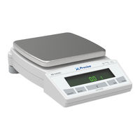 PRECISA 320 XB OPERATING INSTRUCTIONS MANUAL Pdf Download | ManualsLib