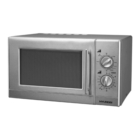 HYUNDAI MWMG 820 E INSTRUCTION MANUAL Pdf Download | ManualsLib