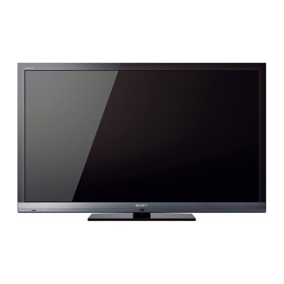 SONY KDL-60EX700 OPERATING INSTRUCTIONS MANUAL Pdf Download | ManualsLib