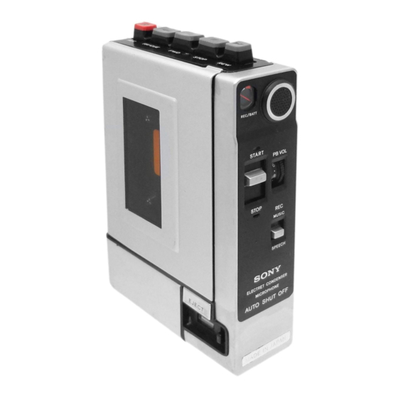 SONY TC-55 OWNER'S INSTRUCTION MANUAL Pdf Download | ManualsLib