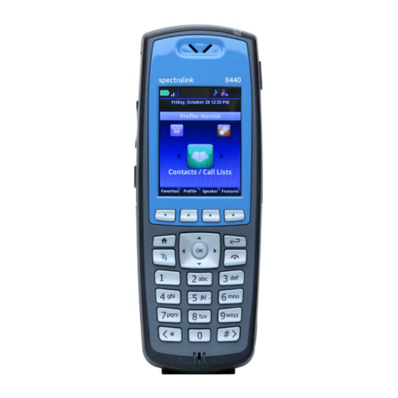 SPECTRALINK 84 SERIES DEPLOYMENT MANUAL Pdf Download | ManualsLib