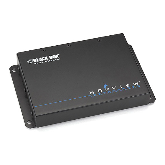 BLACK BOX AC3000A-R2 QUICK START MANUAL Pdf Download | ManualsLib