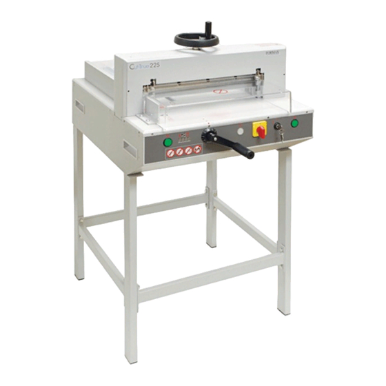 FORMAX CUT-TRUE 22S OPERATOR'S MANUAL Pdf Download | ManualsLib