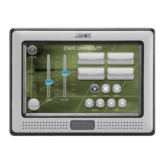 AMX NXD-500I OPERATION/REFERENCE MANUAL Pdf Download | ManualsLib