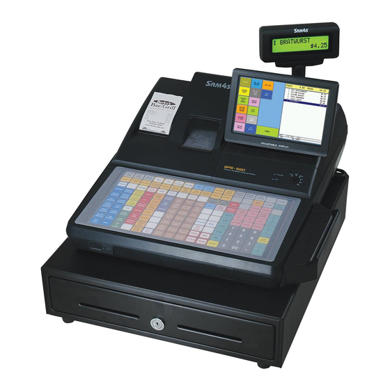 SAM4S SPS-500 OPERATOR'S MANUAL Pdf Download | ManualsLib