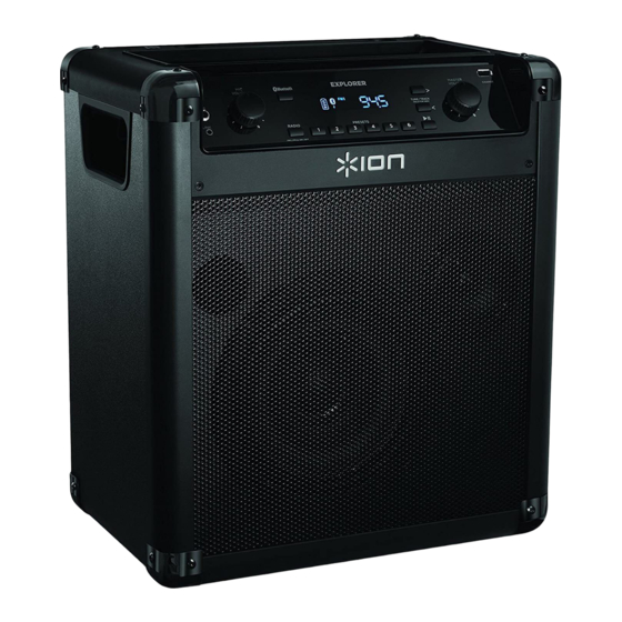 ION EXPLORER IPA76S QUICK START MANUAL Pdf Download | ManualsLib