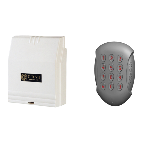 CDVI GALEO INSTALLATION INSTRUCTIONS MANUAL Pdf Download | ManualsLib