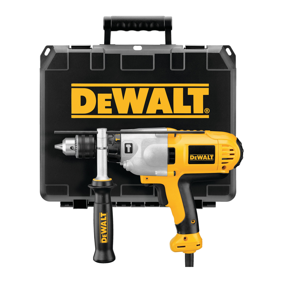 DEWALT DWD520 INSTRUCTION MANUAL Pdf Download | ManualsLib
