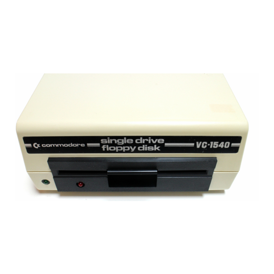 COMMODORE VIC-1540 USER MANUAL Pdf Download | ManualsLib