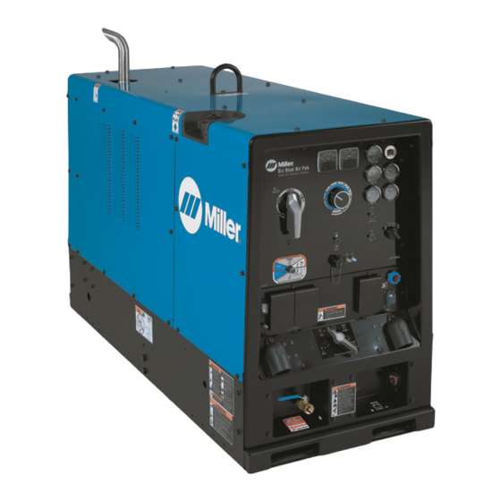 MILLER ELECTRIC ENGINE-DRIVEN WELDER/ AC GENERATOR/AIR COMPRESSOR ...