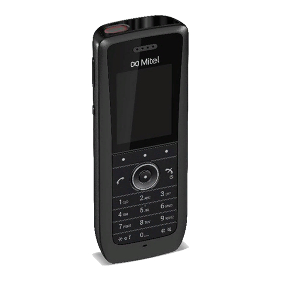 MITEL WIRELES HANDSET 5604 QUICK REFERENCE MANUAL Pdf Download | ManualsLib
