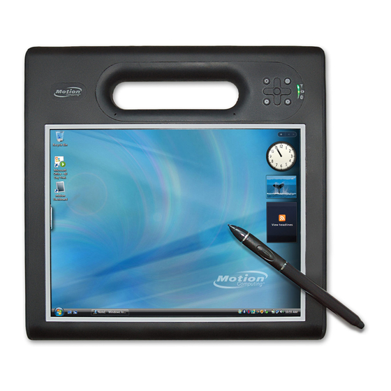 MOTION COMPUTING MOTION C5 USER MANUAL Pdf Download | ManualsLib