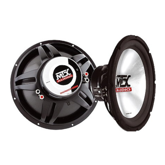 MTX THUNDER T4515-44 SPECIFICATIONS Pdf Download | ManualsLib