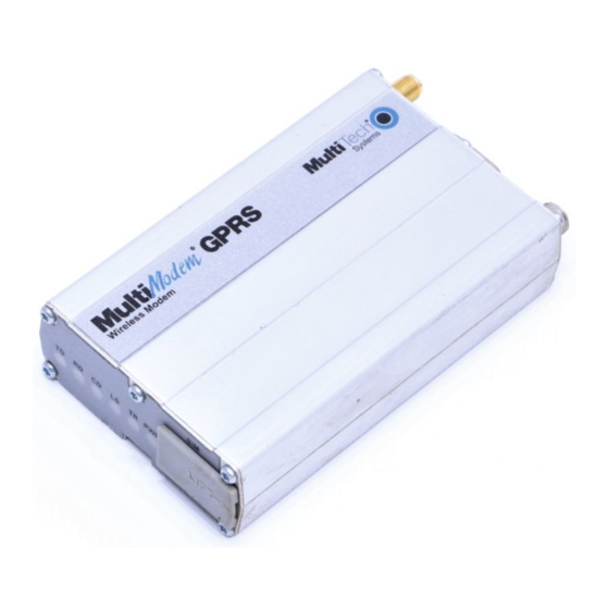 MULTITECH MULTIMODEM MTCBA-G-F4 USER MANUAL Pdf Download | ManualsLib