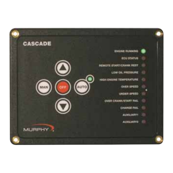 MURPHY AUTO-START/STOP CONTROLLER CASCADE OWNER'S MANUAL Pdf Download ...