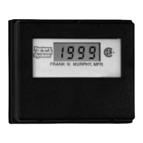 MURPHY SELECTRONIC TACHSWICH DT9803 INSTALLATION INSTRUCTIONS Pdf ...