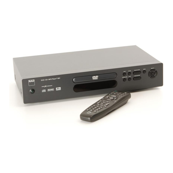 NAD T 531 OWNER'S MANUAL Pdf Download | ManualsLib