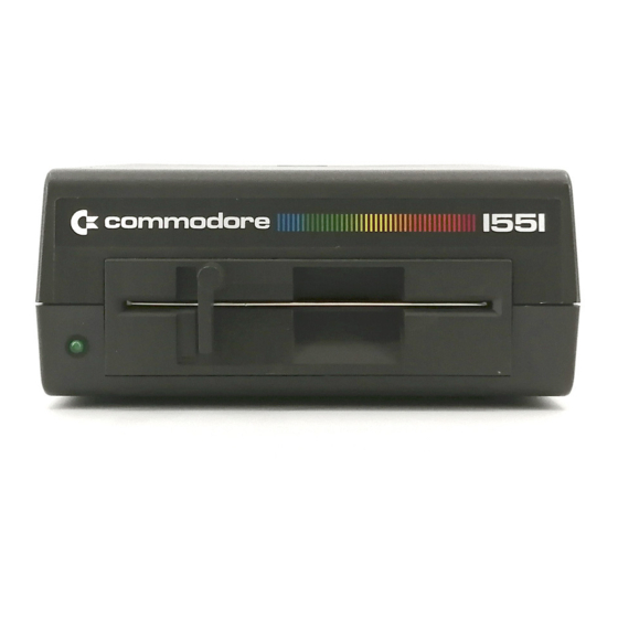 COMMODORE 1551 USER MANUAL Pdf Download | ManualsLib
