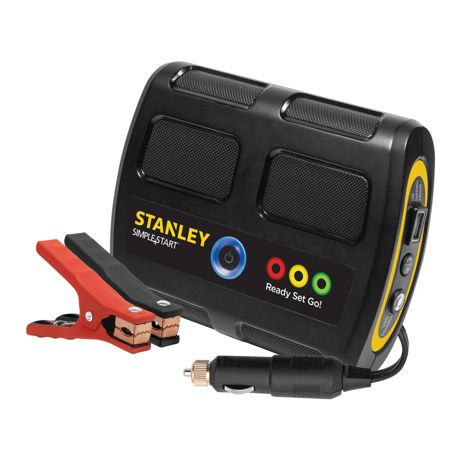 STANLEY SIMPLE START P2G7S QUICK START MANUAL Pdf Download | ManualsLib