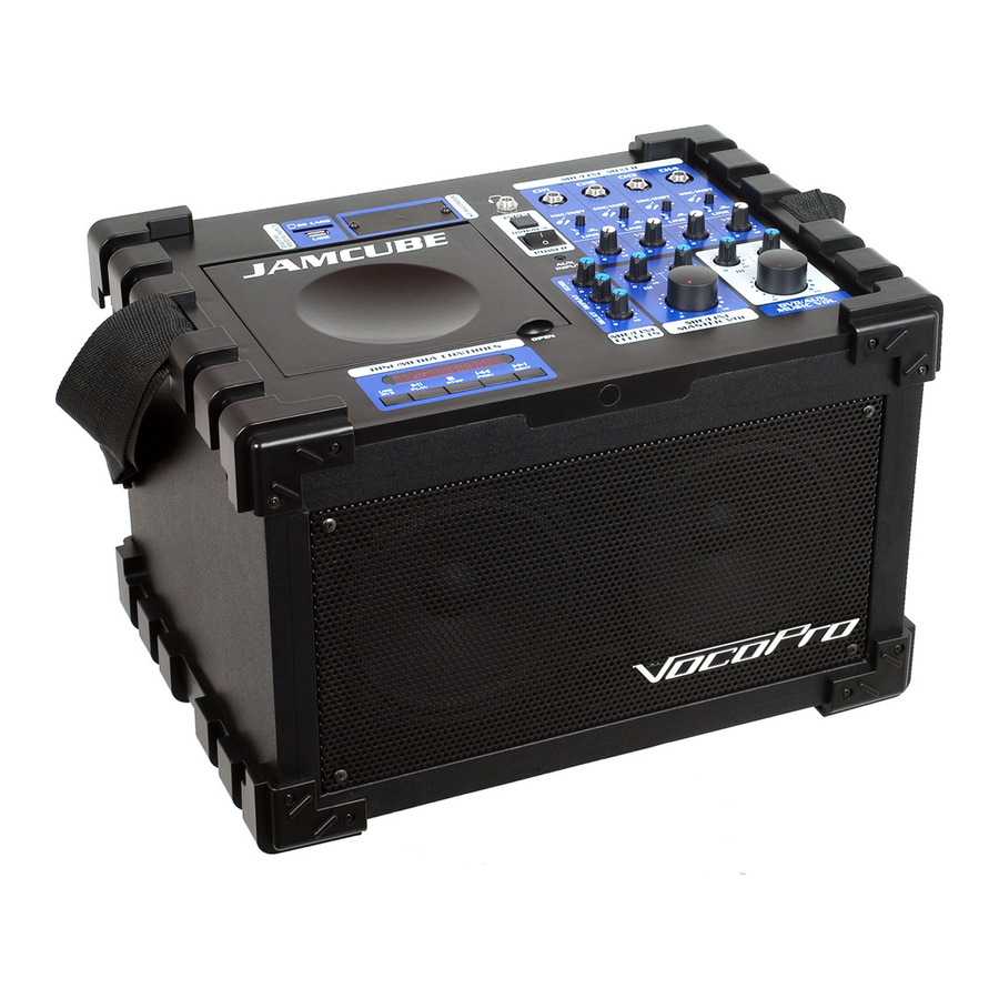 VOCOPRO JAMCUBE OWNER'S MANUAL Pdf Download | ManualsLib