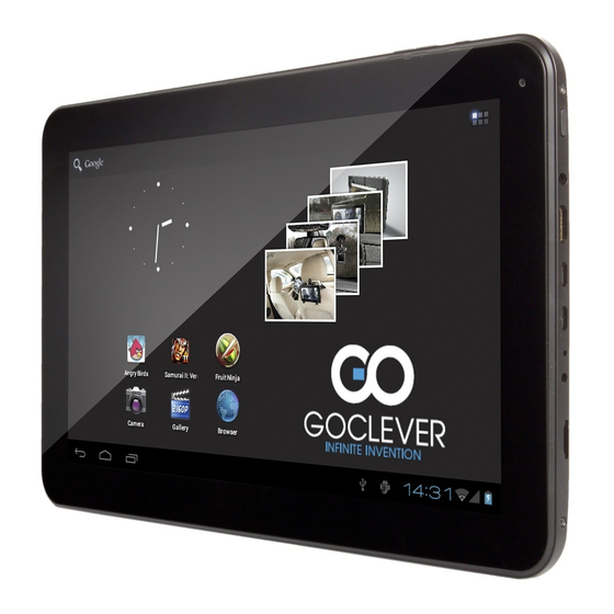 GOCLEVER TAB A104 USER MANUAL Pdf Download | ManualsLib