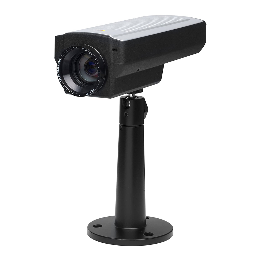 AXIS Q1755-E INSTALLATION MANUAL Pdf Download | ManualsLib