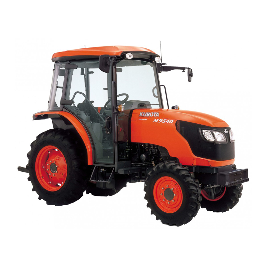 KUBOTA M8540 OPERATOR'S MANUAL Pdf Download | ManualsLib