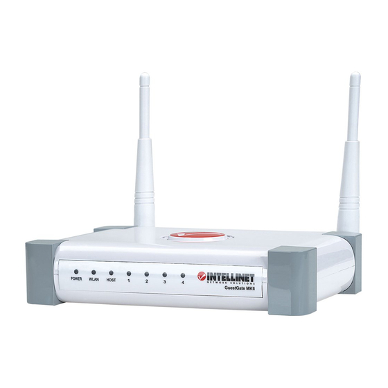 INTELLINET GUESTGATE MK II QUICK INSTALL MANUAL Pdf Download | ManualsLib