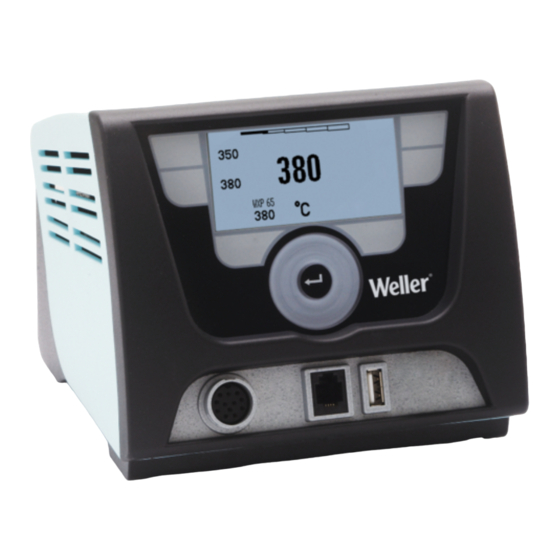 WELLER WX 1 ORIGINAL INSTRUCTIONS MANUAL Pdf Download | ManualsLib