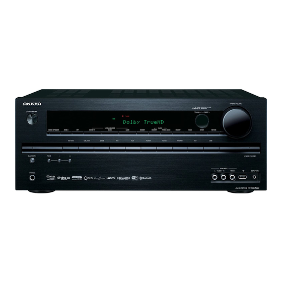 ONKYO HT-R560 SERVICE MANUAL Pdf Download | ManualsLib