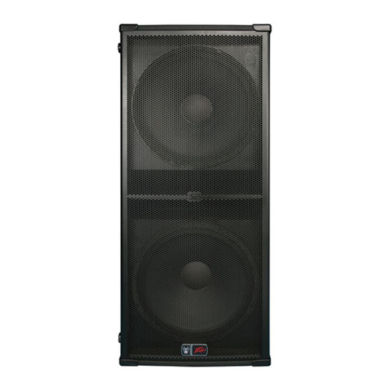 PEAVEY SP 218 MANUAL Pdf Download | ManualsLib