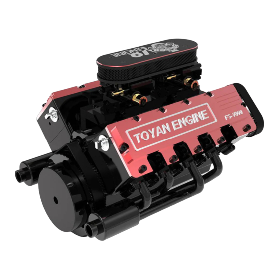 User Manuals: Toyan engine FS-V800W Nitro Kit