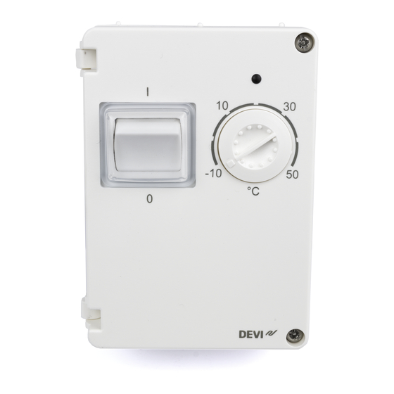 DEVI DEVIREG 610 INSTALLATION MANUAL Pdf Download | ManualsLib