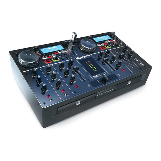 NUMARK CDMIX USB USER MANUAL Pdf Download | ManualsLib