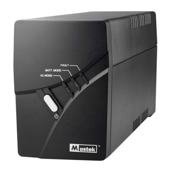 MUSTEK POWERMUST 424 STARTUP MANUAL Pdf Download | ManualsLib