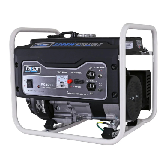 PULSAR PG2000 OWNER'S MANUAL Pdf Download | ManualsLib