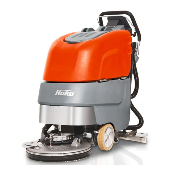 HAKO SCRUBMASTER B30 INSTRUCTION MANUAL Pdf Download | ManualsLib