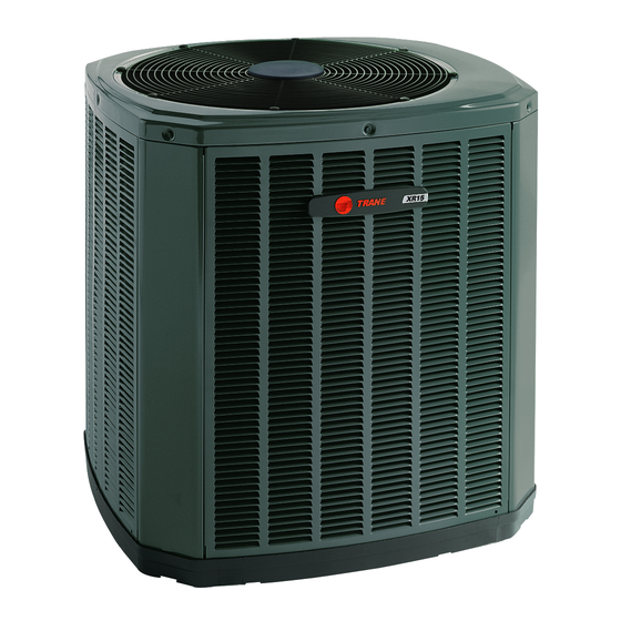 TRANE XR15 PRODUCT DATA Pdf Download | ManualsLib