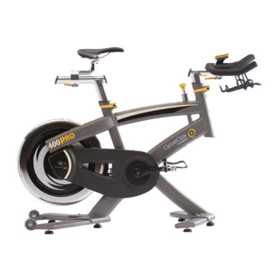 CYCLEOPS 400 PRO USER MANUAL Pdf Download | ManualsLib