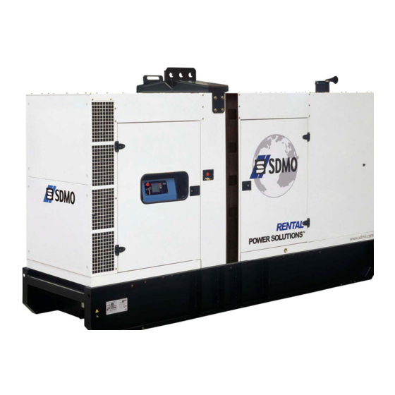 SDMO RENTAL POWER R550C2 USER AND MAINTENANCE MANUAL Pdf Download ...