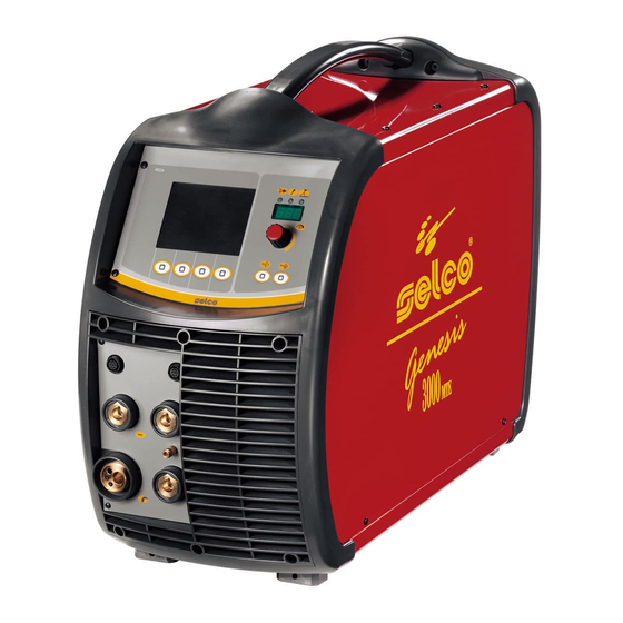 SELCO GENESIS 3000 MTE INSTRUCTION MANUAL Pdf Download | ManualsLib