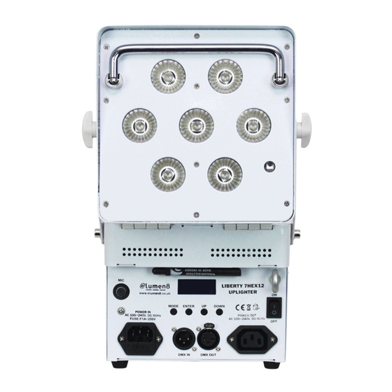 LUMEN8 LIBERTY 7HEX12 USER MANUAL Pdf Download | ManualsLib
