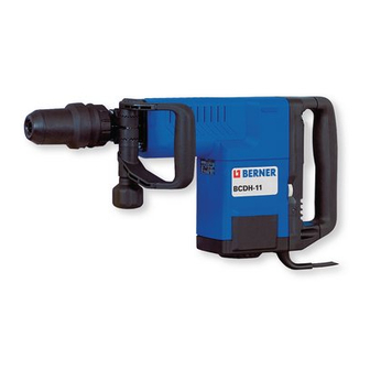 BERNER BCDH-11 ORIGINAL INSTRUCTIONS MANUAL Pdf Download | ManualsLib