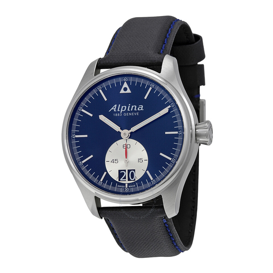 ALPINA AL240 OPERATING INSTRUCTIONS MANUAL Pdf Download | ManualsLib