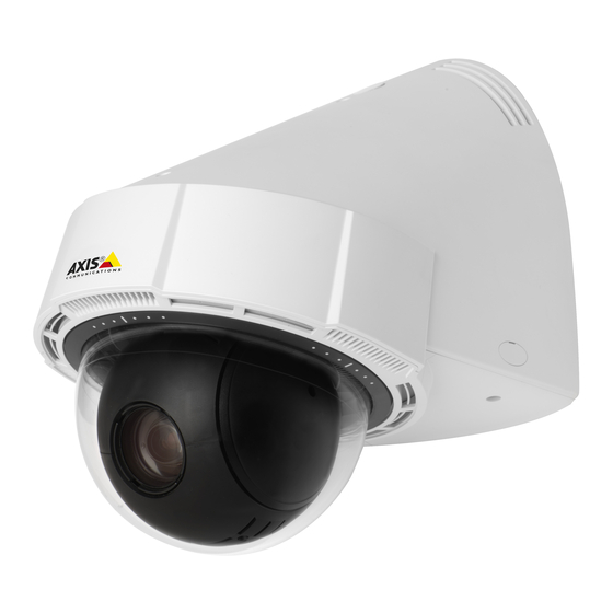 AXIS P5414-E USER MANUAL Pdf Download | ManualsLib