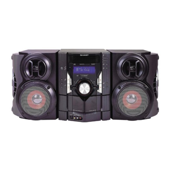 SHARP CD-ES600 SERVICE MANUAL Pdf Download | ManualsLib